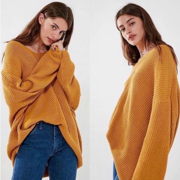 Urban Outfitters | Sweaters | Urban Outfitters Harper Mustard Yellow ...